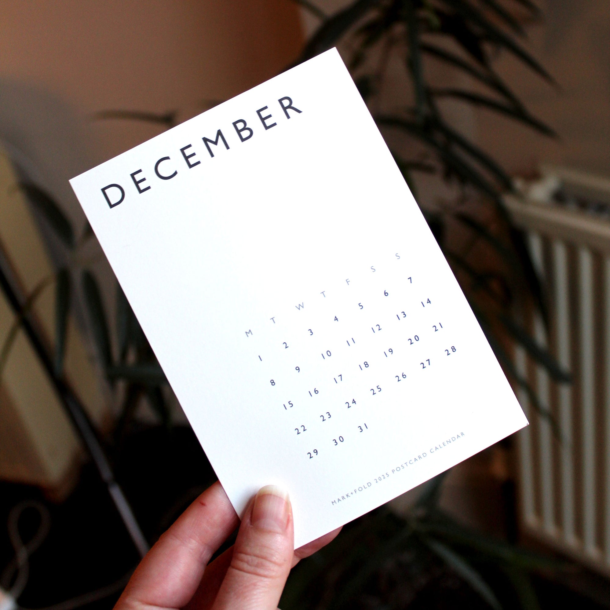 2026 Postcard Calendar (Pre-order) | MARK+FOLD